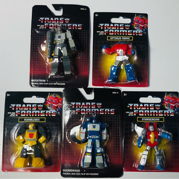 Hasbro | Toys | Transformers Lot5 Mini Figure Setmegatronoptimus ...